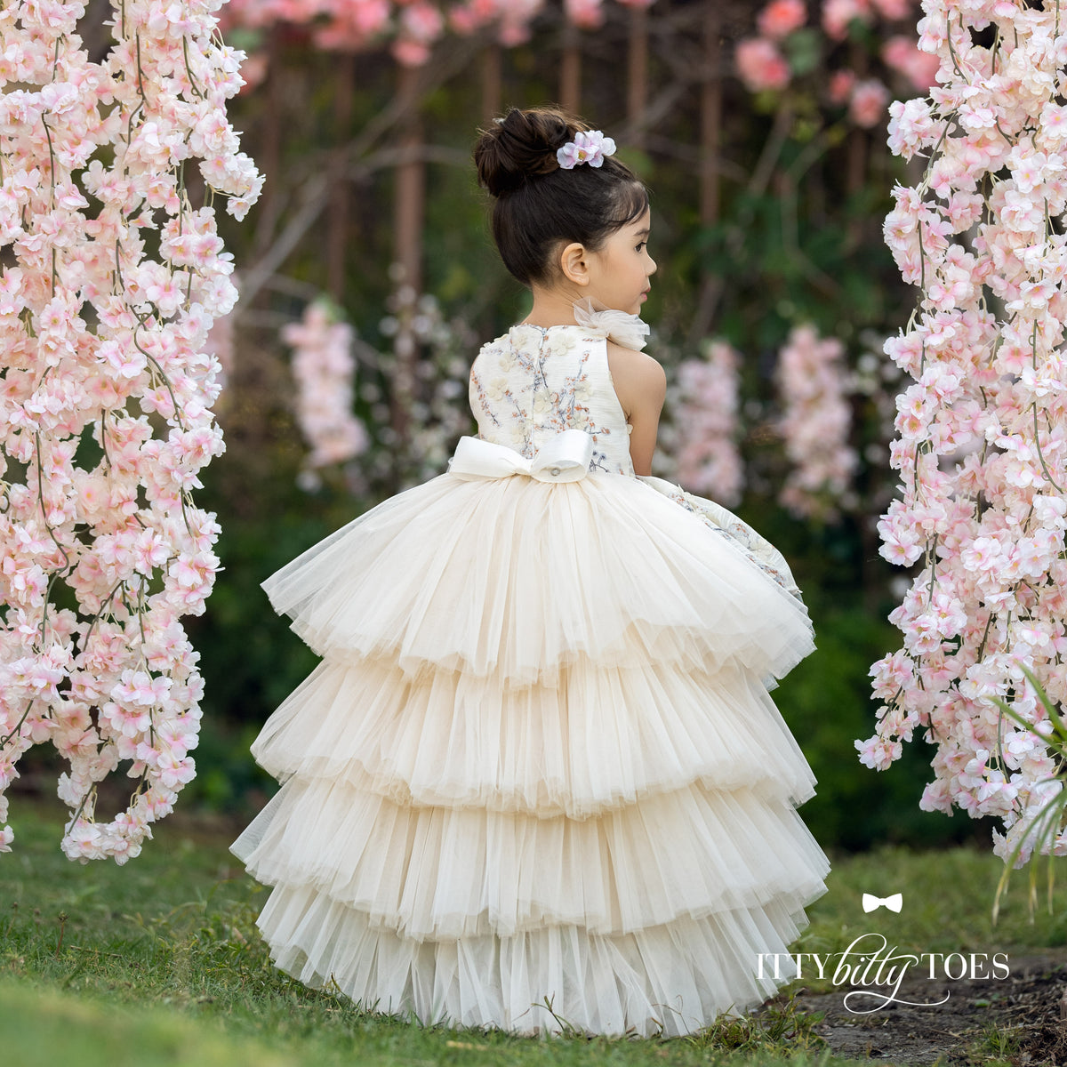 Kayo Dress (Ivory) – Itty Bitty Toes