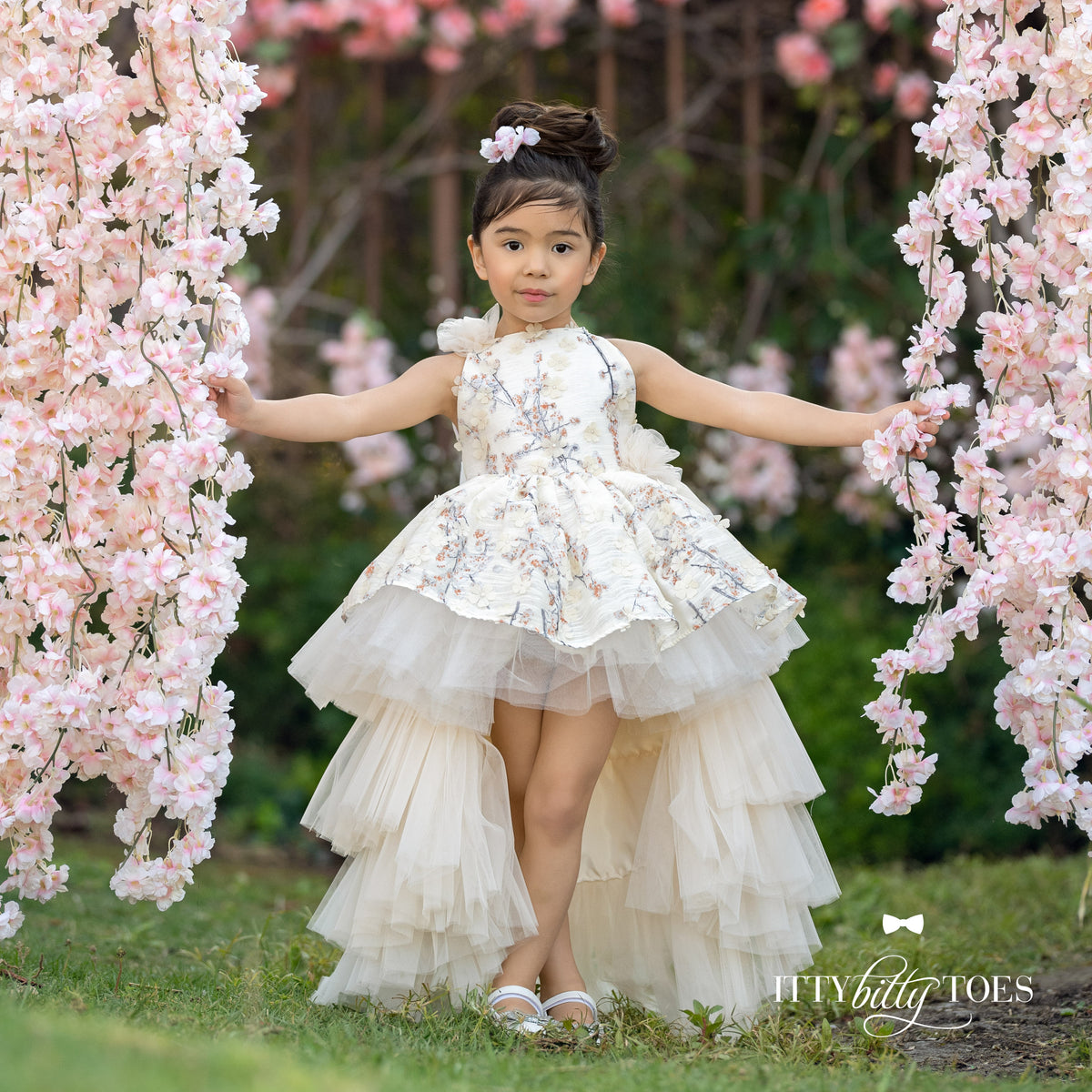 Kayo Dress (Ivory) – Itty Bitty Toes
