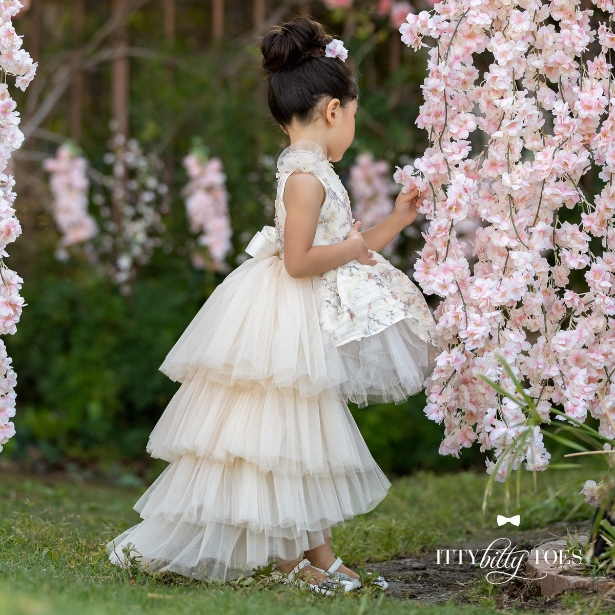 Kayo Dress (Ivory) – Itty Bitty Toes